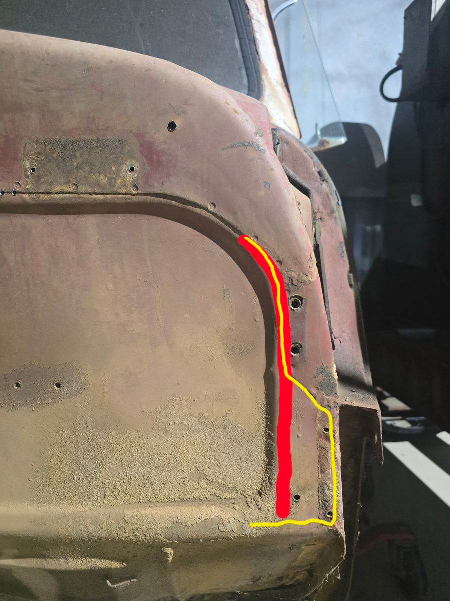 Chevy 3100 Firewall Full Replacement Panels – Gassed Up Garage
